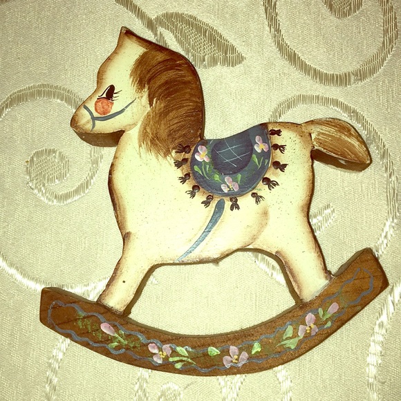 Vintage antique handmade | Accents | Hand Painted Handmade Wooden Mid ...